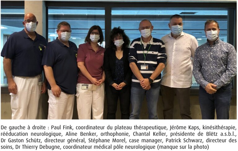 11 octobre 2022: Visite de Blëtz a.s.b.l au Rehazenter – Bletz.lu